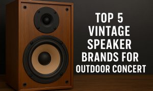 Top 5 Vintage Speaker Brands Perfect for Outdoor Concerts